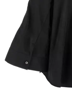 Sacai Pleated-back Raglan-sleeve Shirt