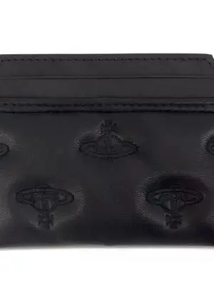 VIVIENNE WESTWOOD Orb-embossed Card Holder