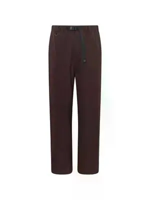 VOWELS Belted Wool Trousers