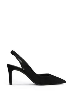 Michael Kors Slingback Pointed-toe Pumps - Black