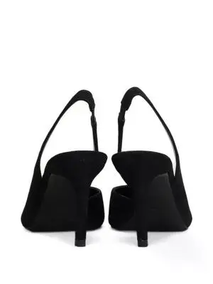 Michael Kors Slingback Pointed-toe Pumps - Black