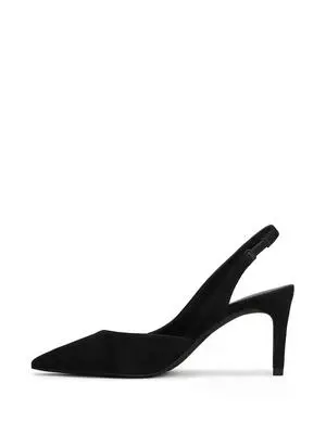 Michael Kors Slingback Pointed-toe Pumps - Black