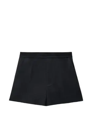 Alexander Wang Logo Elastic High-rise Mini Short - Blue