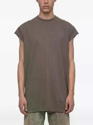 Rick Owens Sleeveless Crew-neck T-shirt - Grey