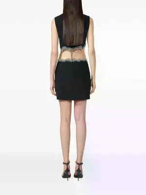 Costarellos Fayna Crystal-embellished Minidress