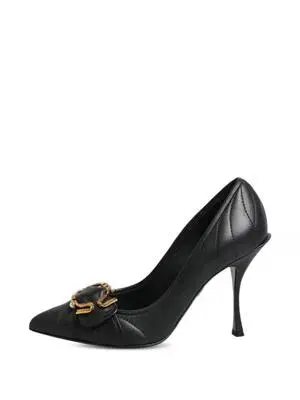 Dolce & Gabbana Devotion Buckle-detail Pumps - Black