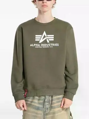 Alpha Industries Logo-print Sweater