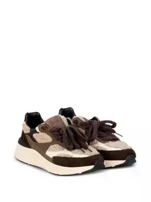D.a.t.e. Musa Teddy Shearling-panel Sneakers