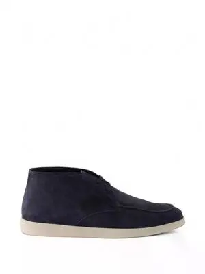 Prada Suede Chukka Boots - Blue