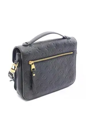 LOUIS VUITTON 2019 Mm Metis Monogram Empreinte Shoulder - Black