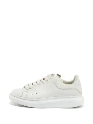 Alexander McQueen Oversized Lace-up Sneakers - White