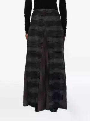 Our Legacy Rebel Check Maxi Skirt