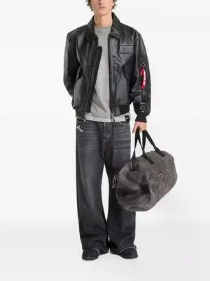 Alpha Industries Cwu-45/p Leather Jacket
