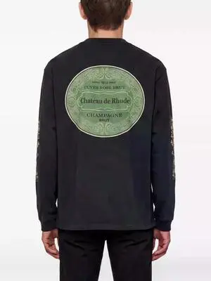 Rhude Crest-print Long-sleeve T-shirt
