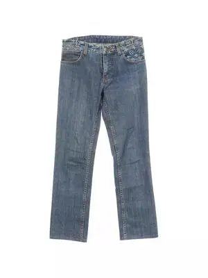 LOUIS VUITTON Monogram Denim Jeans - Blue