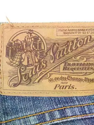 LOUIS VUITTON Monogram Denim Jeans