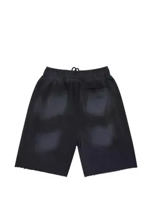 WARMAN Graphic-print Raw-cut Shorts