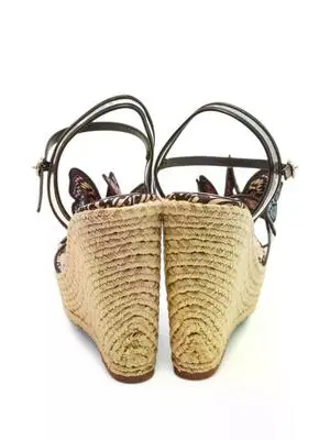 SOPHIA WEBSTER Jade Butterfly Heeled Espadrilles