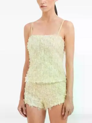 OW Mara Feathered-thread Top