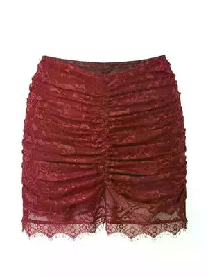 OW Selah Ruched Lace Skirt