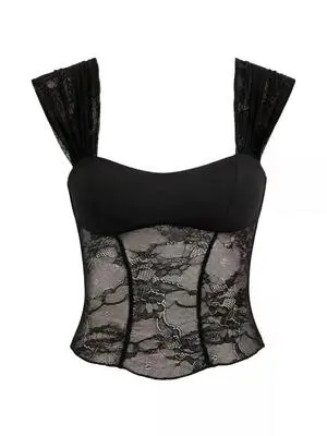 OW Vilda Lace Corset-style Top