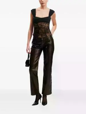 OW Vilda Lace Corset-style Top