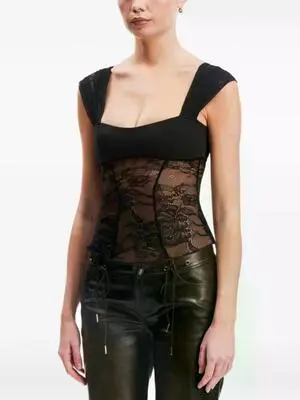 OW Vilda Lace Corset-style Top