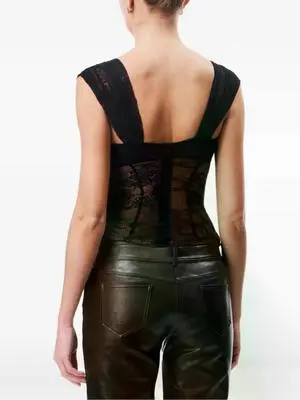 OW Vilda Lace Corset-style Top