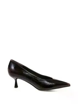 SERGIO LEVANTESI Beatrix Pointed-toe Pumps - Brown
