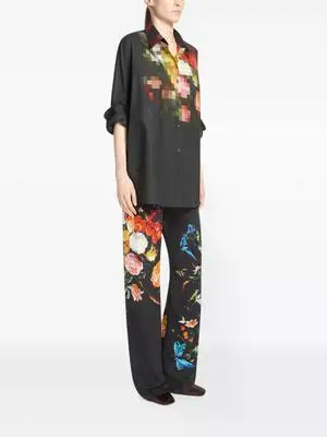 Dries Van Noten Cotton Cocoon Shirt