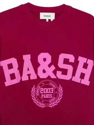 Ba&sh Benjamin Logo-print Sweatshirt - Pink