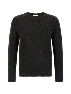 OLIVER LATTUGHI Brushed-effect Crew-neck Sweater