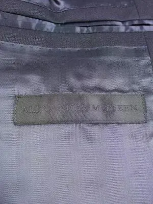 Alexander McQueen 2000s Cut-off Buttonless Jacket