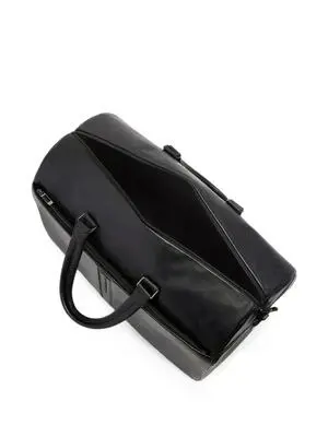 PIQUADRO Logo-plaque Leather Holdall