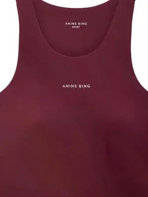 ANINE BING Elina Bra Burgundy