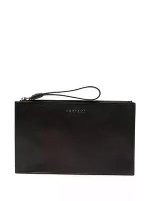 Orciani Pocket Lagoon Clutch Bag - Brown