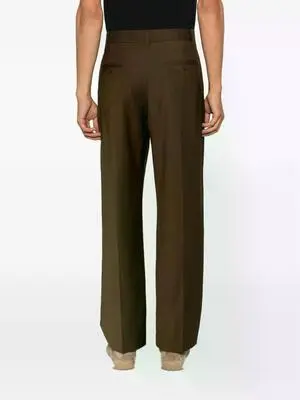 Sandro Gerard Pleated Wide-leg Trousers