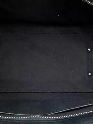 Burberry 2000-2017 Leather And Mega Check Canvas Harcourt Satchel