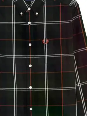 Fred Perry Poplin Tartan Shirt