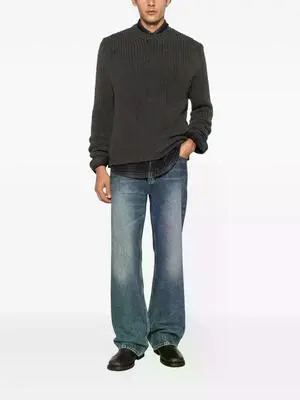 Our Legacy Popover Chunky-knit Sweater - Grey
