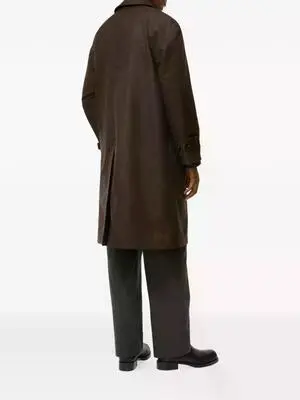 Burberry Long Reversible Gabardine Parkbury Car Coat