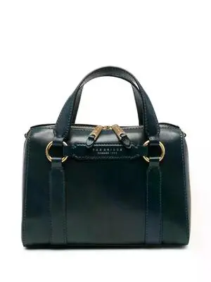 THE BRIDGE Leather Tote Bag - Blue