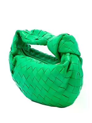 Bottega Veneta 2012-2026 Mini Nappa Intrecciato Jodie Hobo Bag - Green