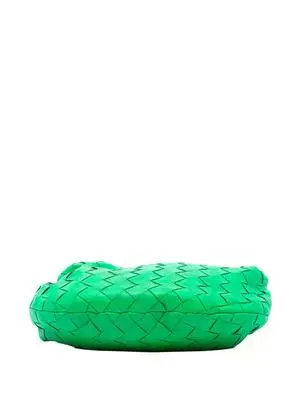 Bottega Veneta 2012-2026 Mini Nappa Intrecciato Jodie Hobo Bag - Green