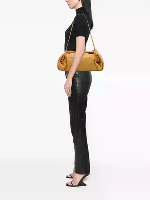 Bottega Veneta 2000-2007 Leather Side Pocket Shoulder Bag