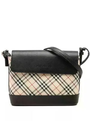 Burberry 2000-2017 Nova Check Canvas Crossbody Bag - Neutrals