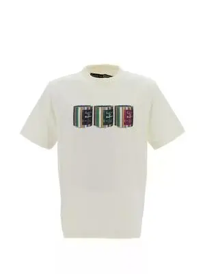 Barbour X Paul Smith Loves Graphic-print T-shirt - Neutrals