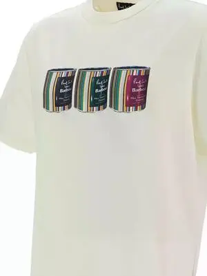 Barbour X Paul Smith Loves Graphic-print T-shirt - Neutrals