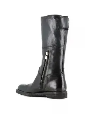 Officine Creative Buckle-detail Zip-up Boots