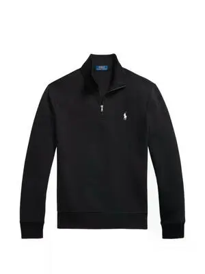 Polo Ralph Lauren Pony Quarter-zip Sweater - Black